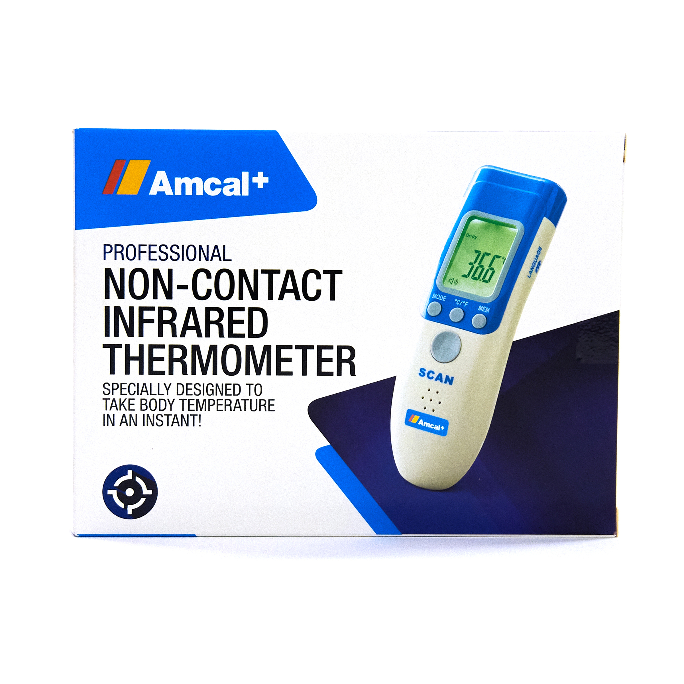 Amcal Professional Non-Contact Talking Infrared Thermometer – Scown's ...