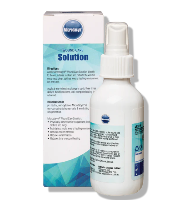 Microdacyn Wound Care Solution 120mL Cleans & Reduces Inflammation ...