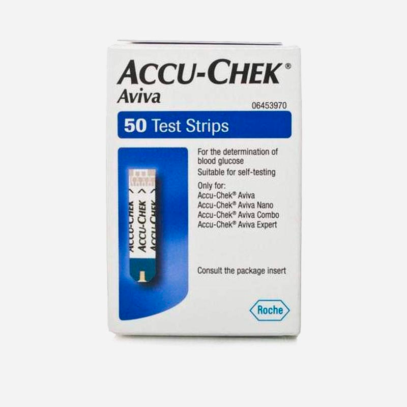 Accu-Chek Aviva Blood Glucose Test Strips 50 Pack – Scown's Pharmacy