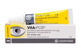 VitA-POS Eye Ointment 5g – Scown's Pharmacy