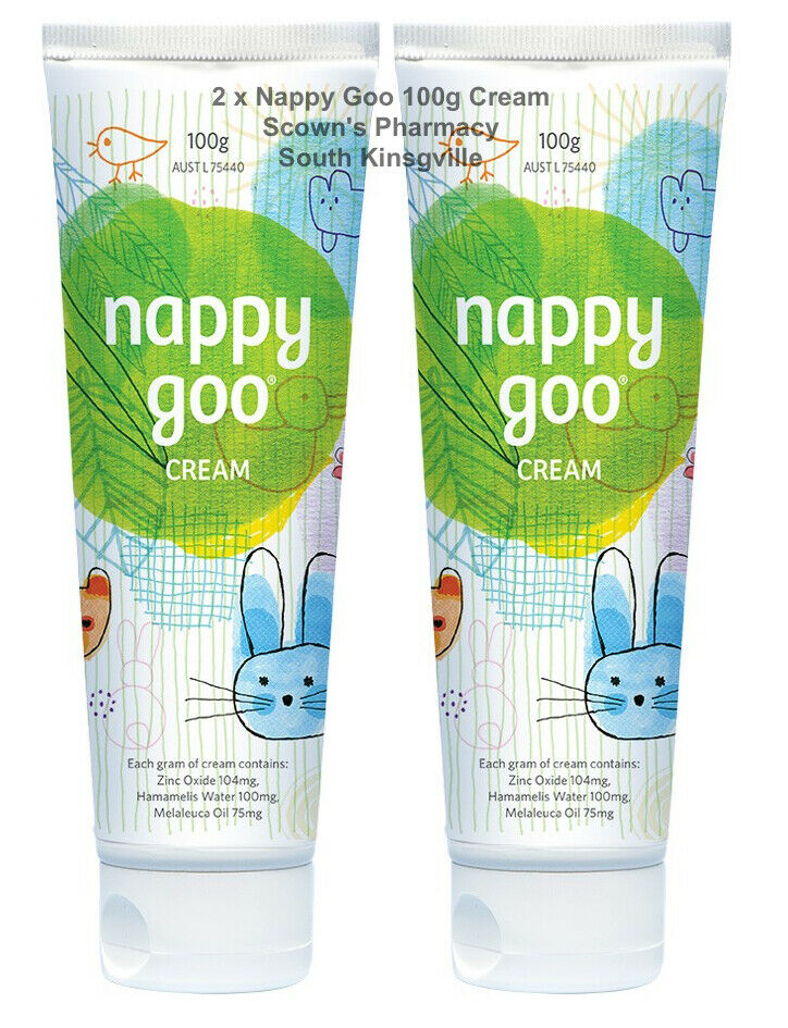 2 x Nappy Goo Cream 100g Value Pack Royal Children's Hospital Melbourn ...