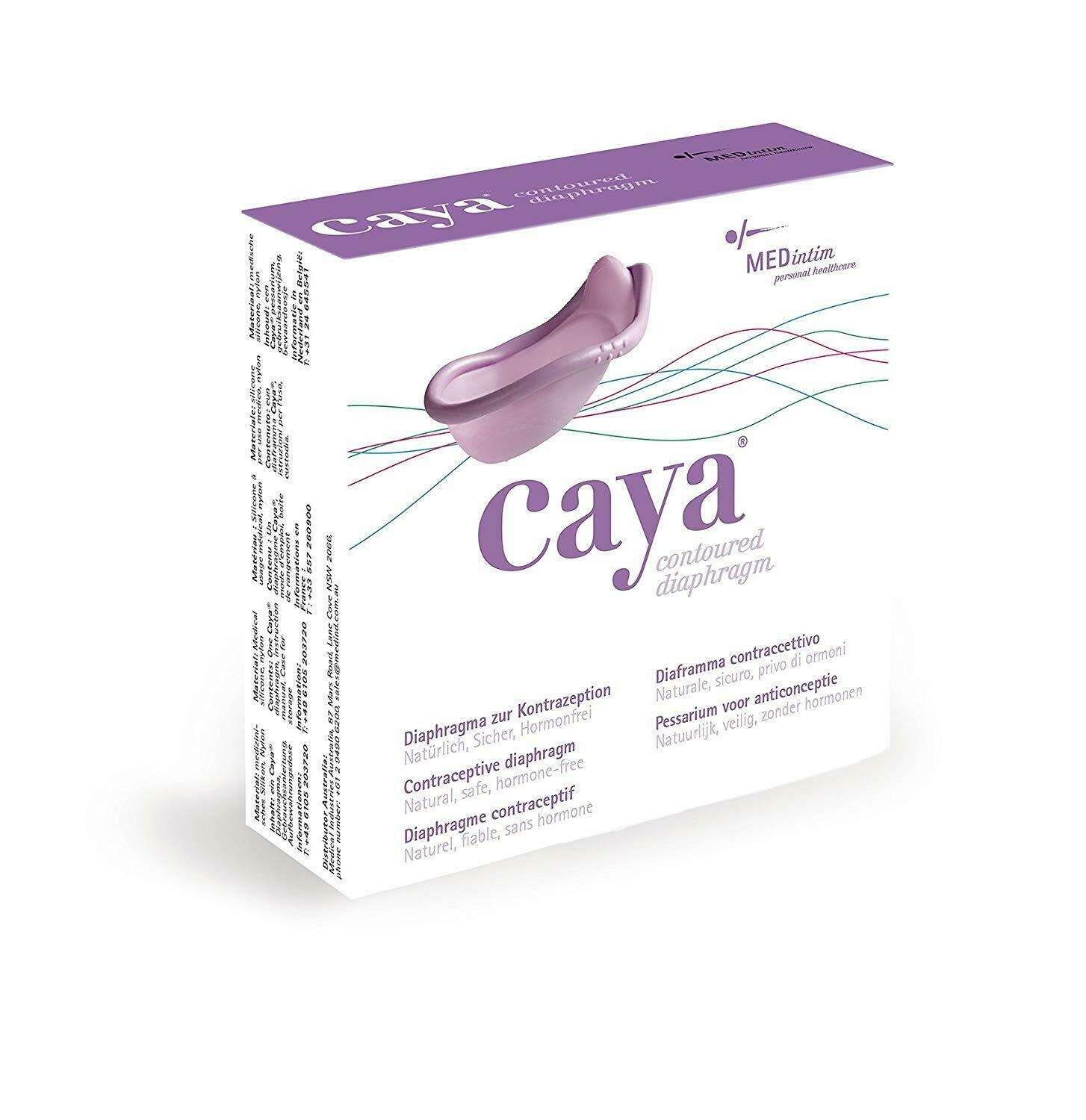 Caya Contoured Diaphragm - One Size Fits Most Contraceptive Hormone Fr ...