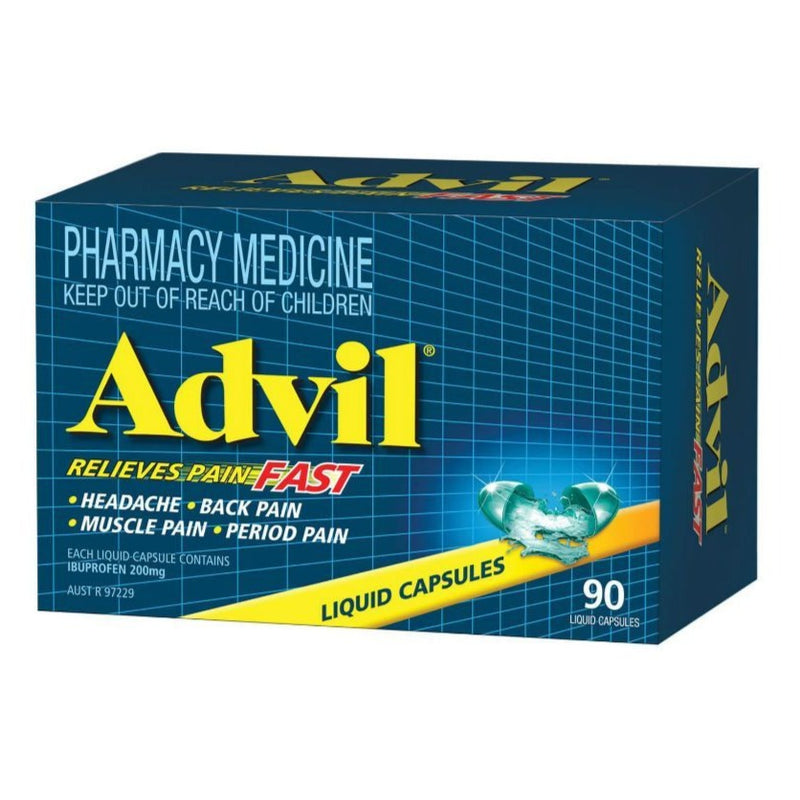 Advil Liquid Capsules 90 Pack – Scown's Pharmacy