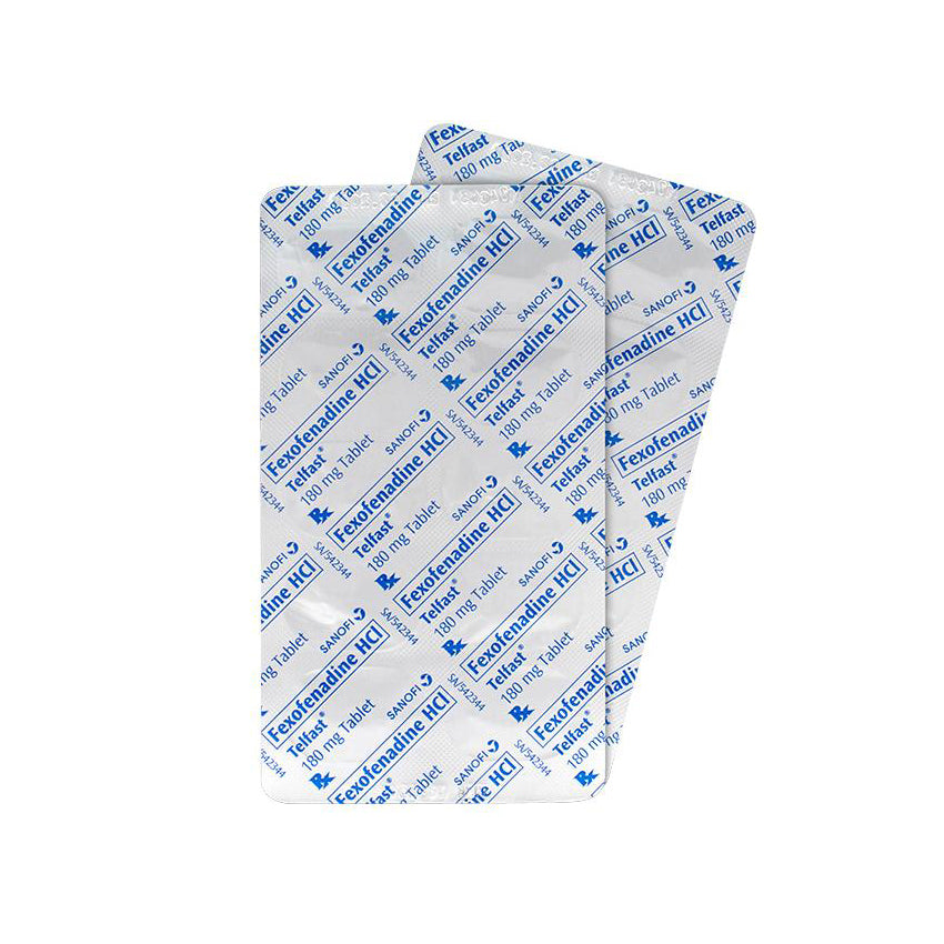 Telfast 180mg Hayfever Allergy Relief 60 Tablets – Scown's Pharmacy