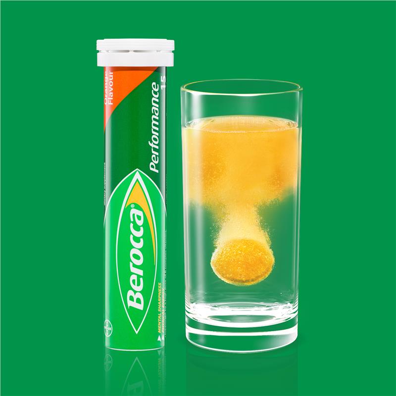 Berocca Performance Orange Effervescent 15 Tablets – Scown's Pharmacy