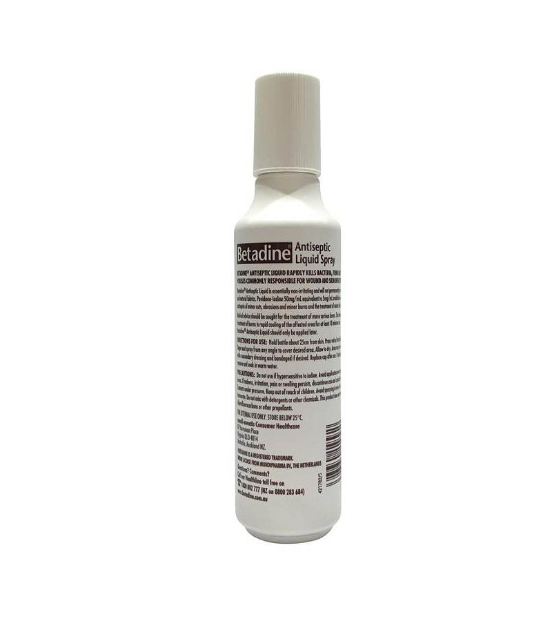 Betadine Antiseptic Liquid Spray 75ml – Scown's Pharmacy
