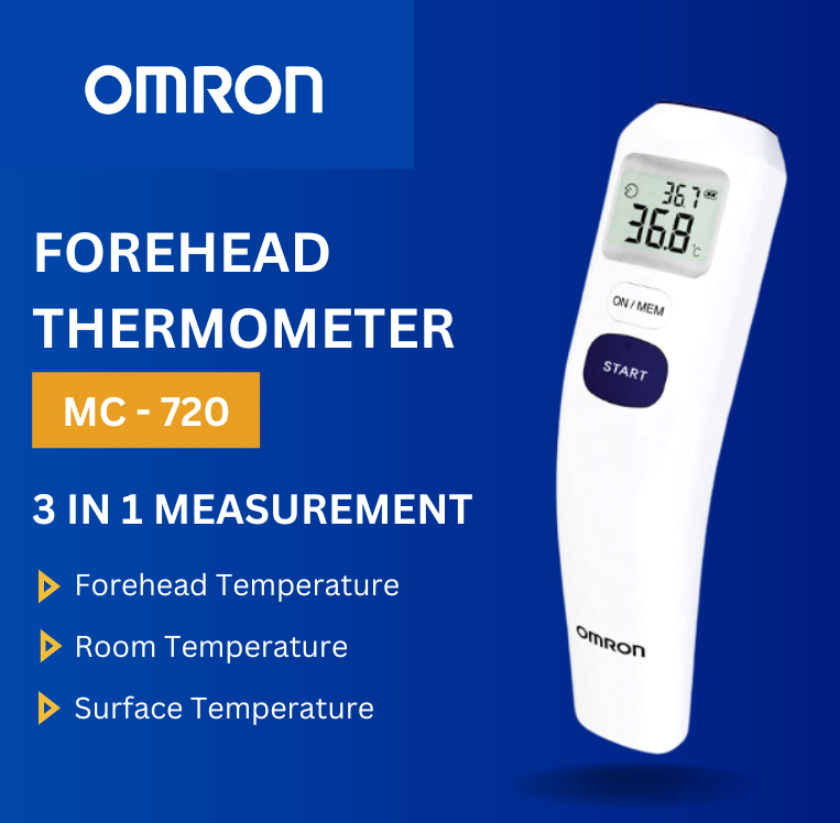 OMRON Forehead Thermometer - MC720 – Scown's Pharmacy