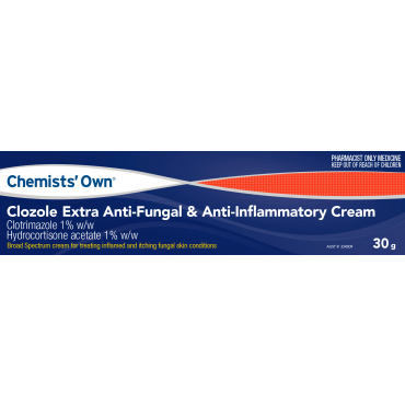 Chemists Own Clozole Extra Anti-Fungal Cream 30g – Scown's Pharmacy