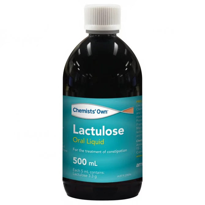 Chemists Own Lactulose Oral Liquid 500mL – Scown's Pharmacy
