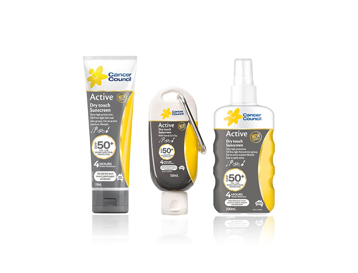 Cancer Council Active Sunscreen SPF50+ Pump 200ml – Scown's Pharmacy