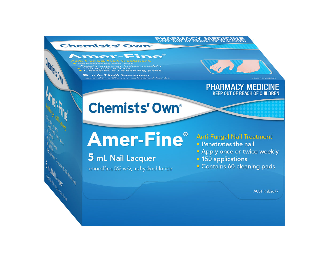 Chemists Own Amer-Fine Anti-Fungal Nail Treatment Kit 5ml – Scown's ...