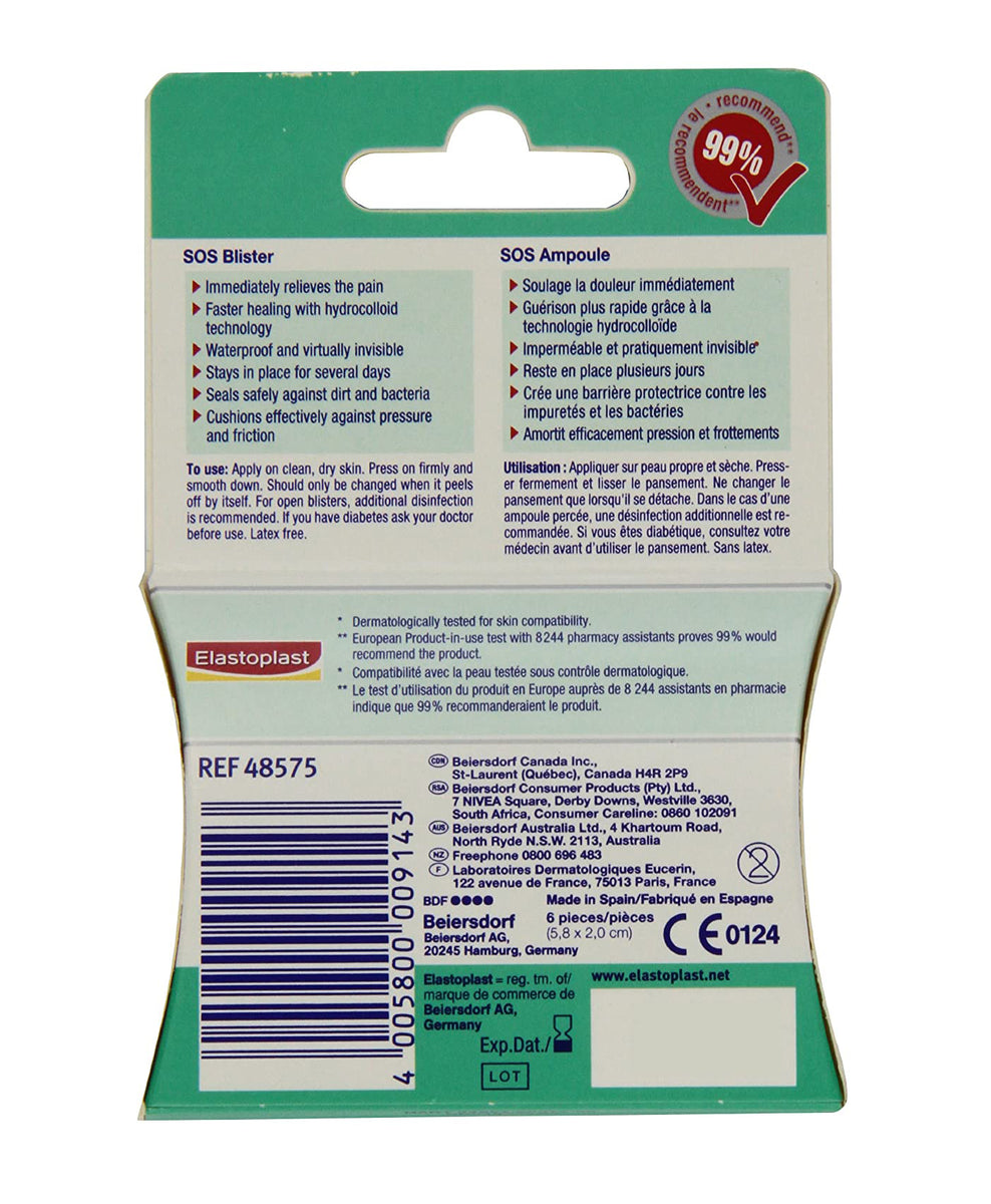 Elastoplast Blister Plaster Small 6 Pack – Scown's Pharmacy
