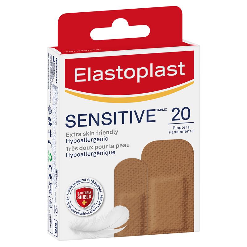 Elastoplast Sensitive Medium Plaster 20 Strips – Scown's Pharmacy