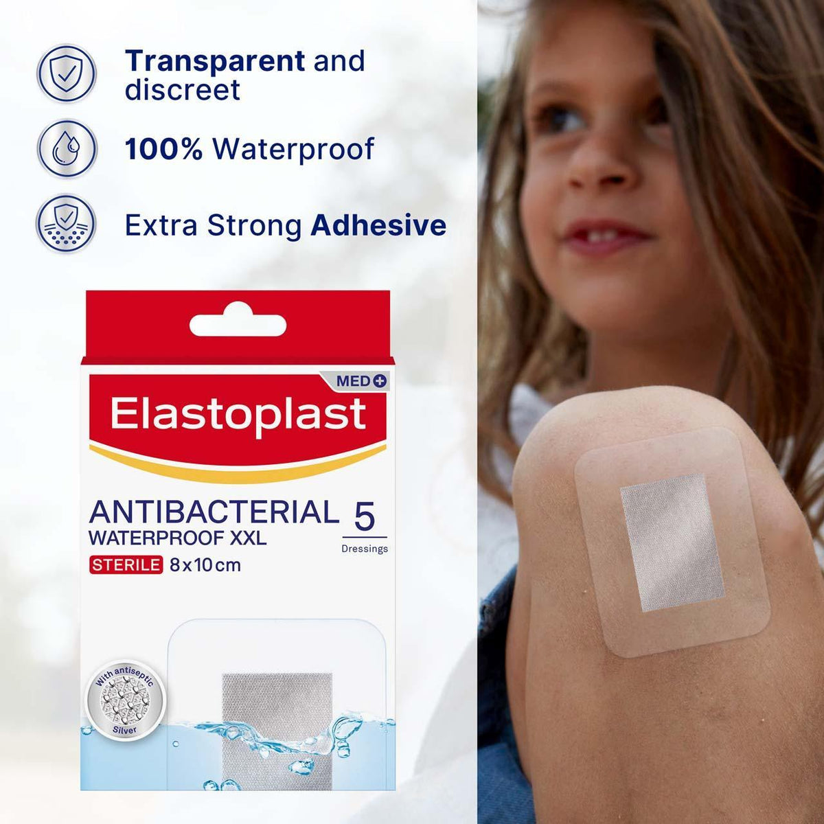 Elastoplast Aqua Protect Waterproof XXL 5 Dressings – Scown's Pharmacy