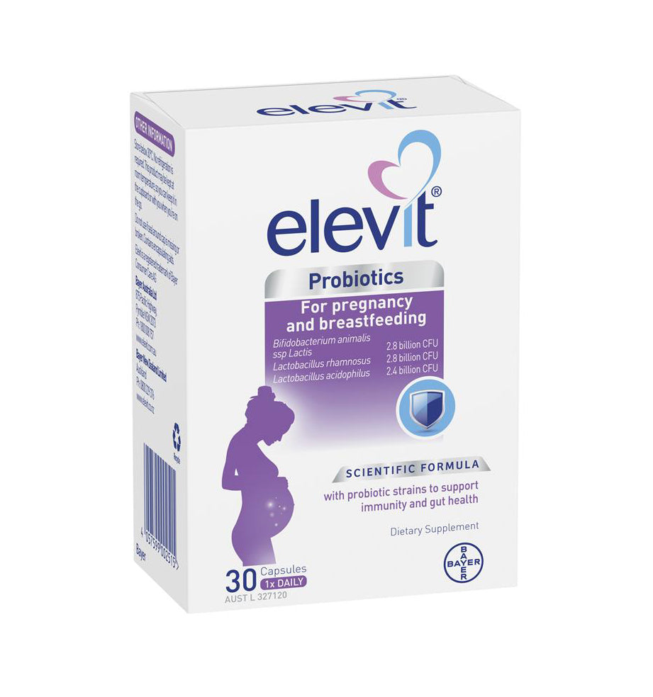 Elevit Probiotics for Pregnancy and Breastfeeding 30 Capsules – Scown's ...