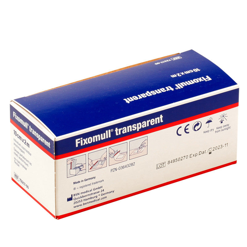 Fixomull Transparent 10cm X 2m – Scown's Pharmacy