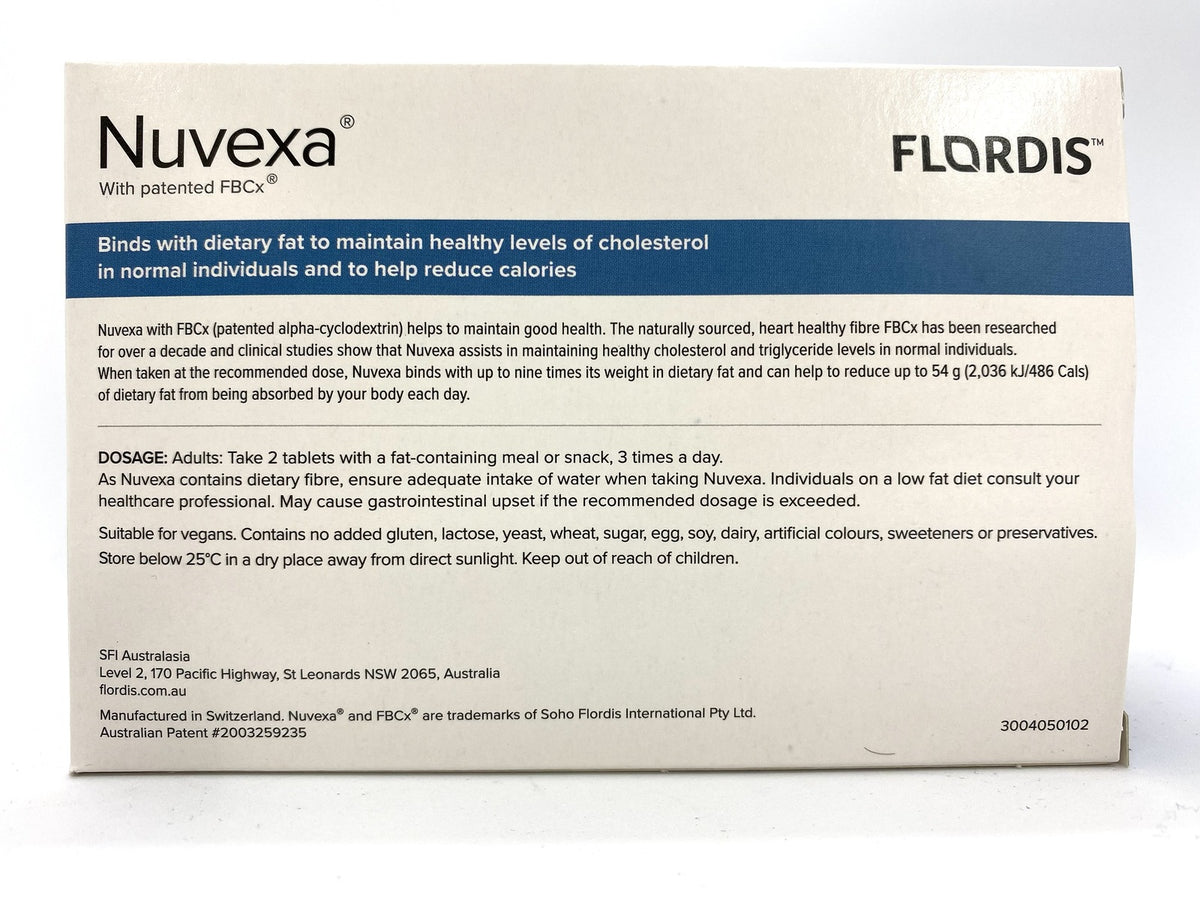 Flordis Nuvexa 90 Tablets – Scown's Pharmacy