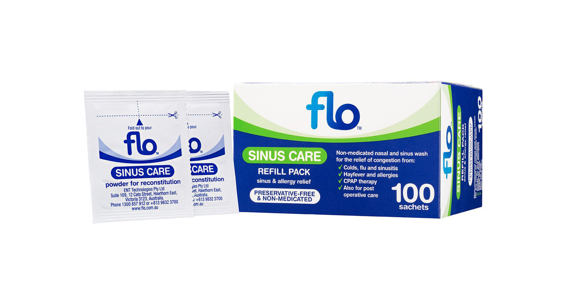 Flo Sinus Care Refill 100 Sachets – Scown's Pharmacy