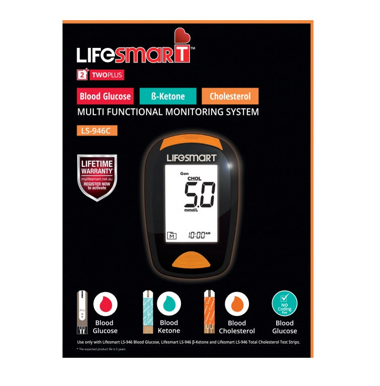 LifeSmart Cholesterol Multi-Functional Monitoring System – Scown's Pharmacy