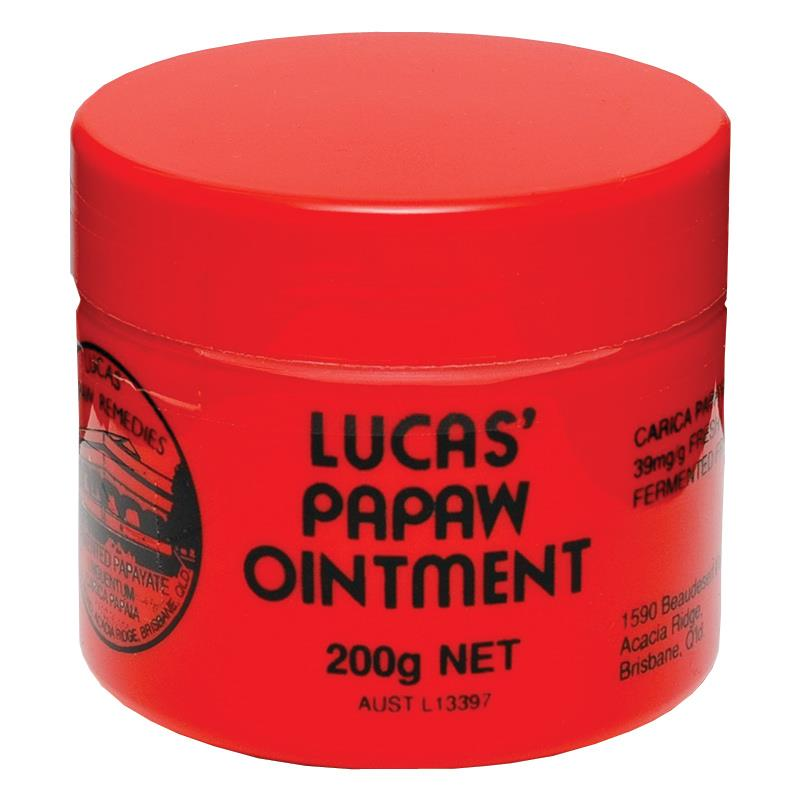 Lucas Papaw Ointment Pawpaw Cream 200g – Scown's Pharmacy