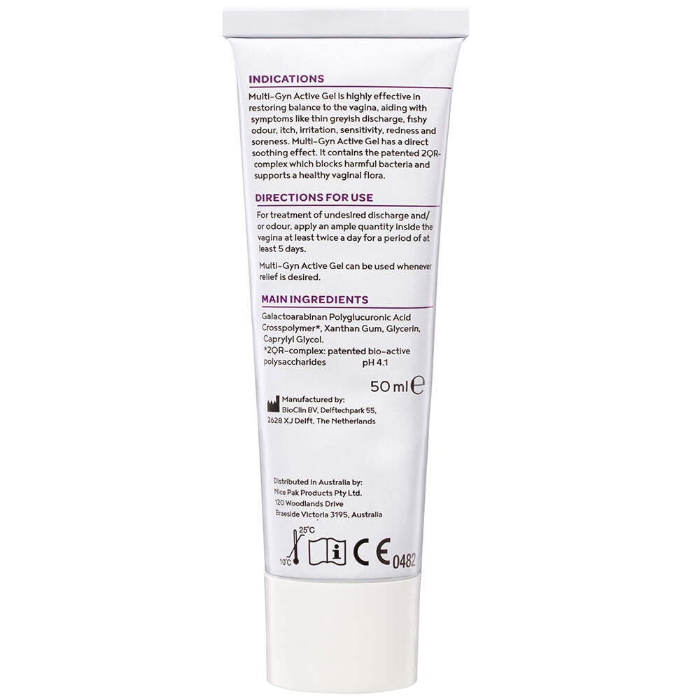 Multi Gyn Active Gel + Applicator 50ML – Scown's Pharmacy
