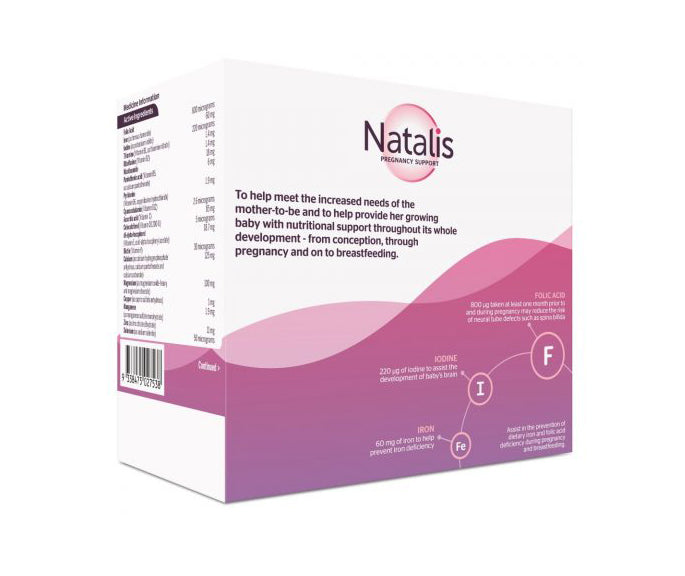 Natalis Pregnancy Support Multivitamin 100 Tablets – Scown's Pharmacy