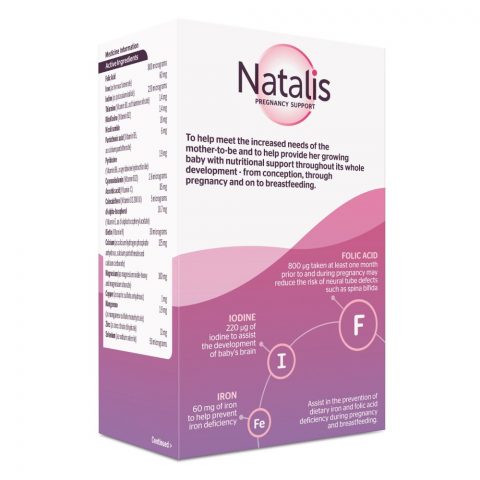 Natalis Pregnancy Support Multivitamin 30 Tablets – Scown's Pharmacy