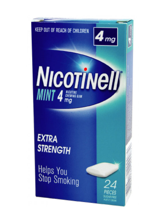 Nicotinell® Mint Chewing Gum 4mg 24 Pack – Scown's Pharmacy