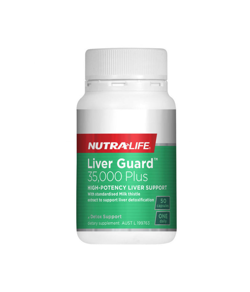 Nutra-Life Liver Guard 35,000 Plus 50 Capsules – Scown's Pharmacy