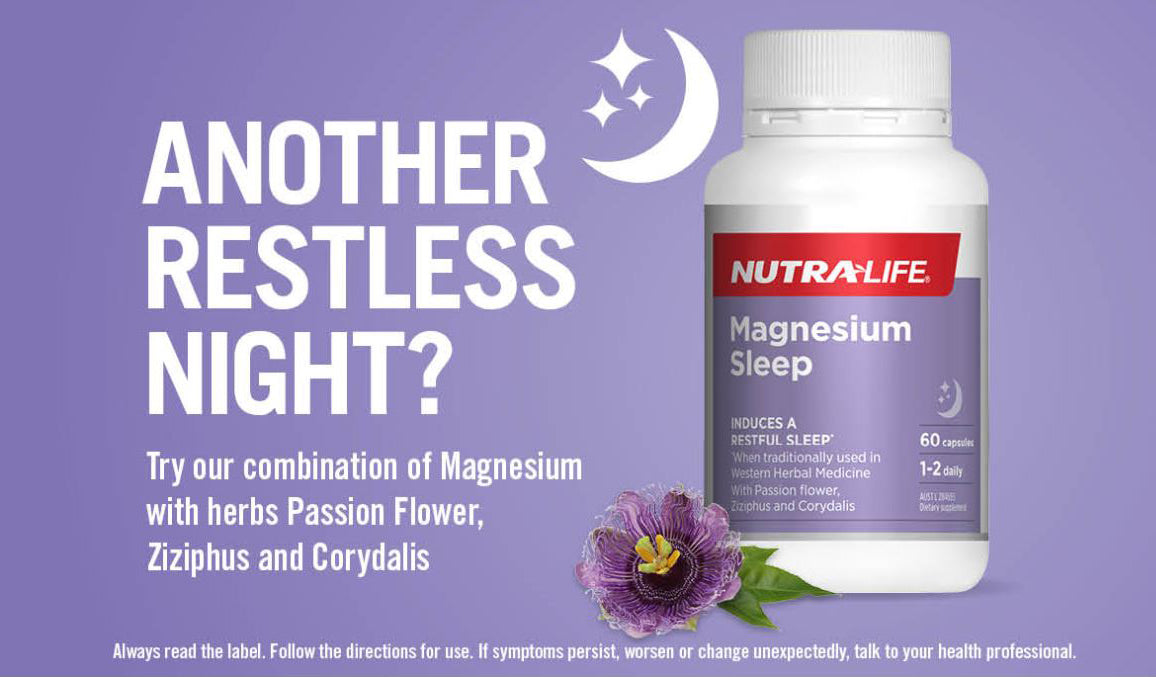Nutra-Life Magnesium Sleep 30 Capsules – Scown's Pharmacy