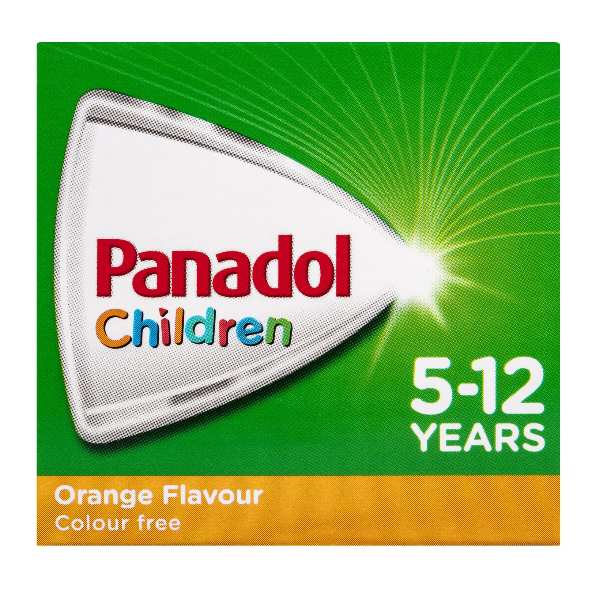 Panadol Children Colour-Free Suspension 5-12 Years Orange Flavour 100m ...
