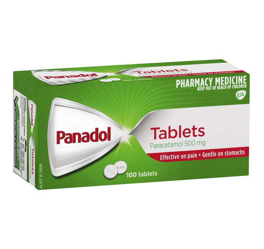 Panadol Tablets 100 Pack – Scown's Pharmacy
