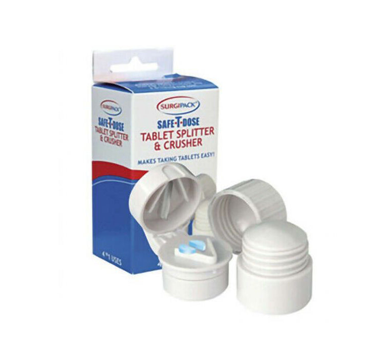 Surgipack 6053 Safe T-Dose Tablet Splitter & Crusher – Scown's Pharmacy