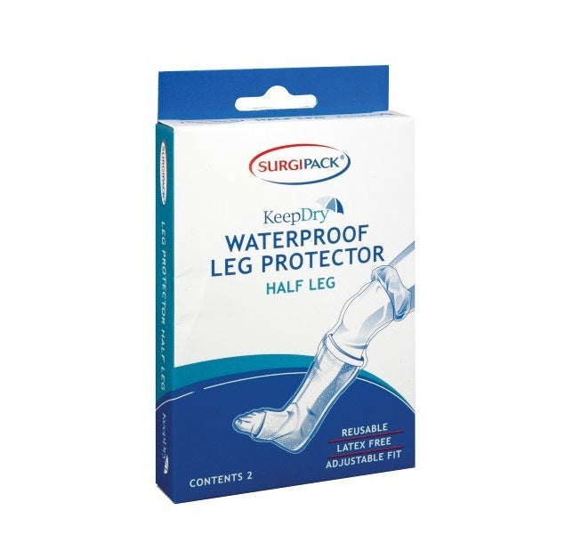 Surgipack Keep Dry Waterproof 2 Half Leg Protector – Scown's Pharmacy