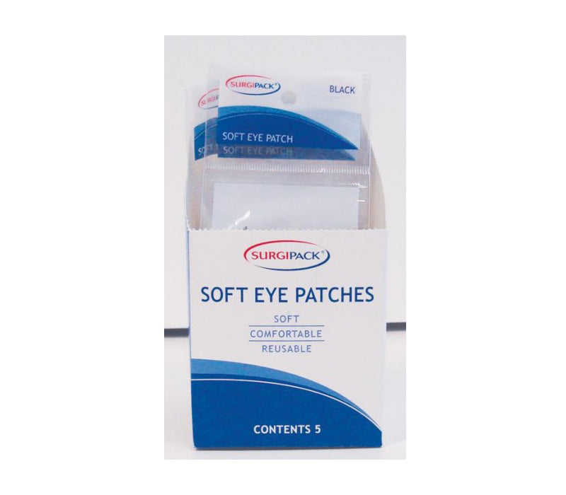Surgipack 6237 Soft Eye Black Patches 5 Pack – Scown's Pharmacy