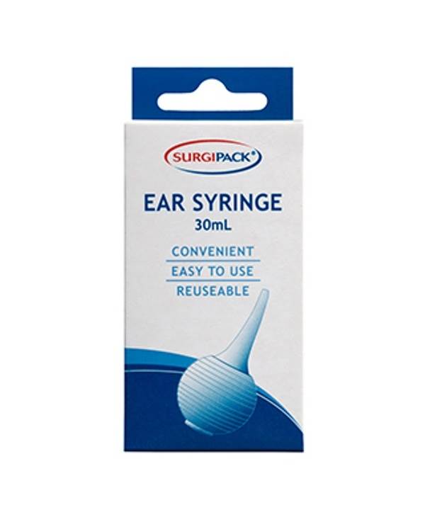 Surgipack Ear Rubber Syringe 30ml – Scown's Pharmacy