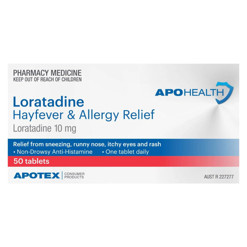 APOHEALTH Loratadine 10mg Antihistamine 50 Tablets – Scown's Pharmacy