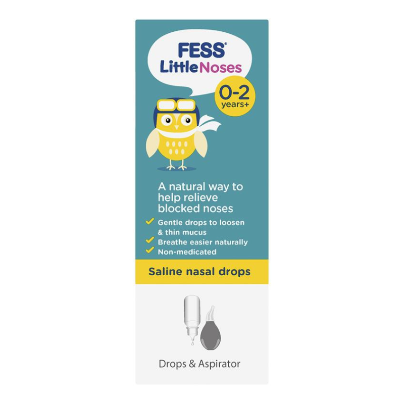 FESS Little Noses Drops and Aspirator 25ml – Scown's Pharmacy