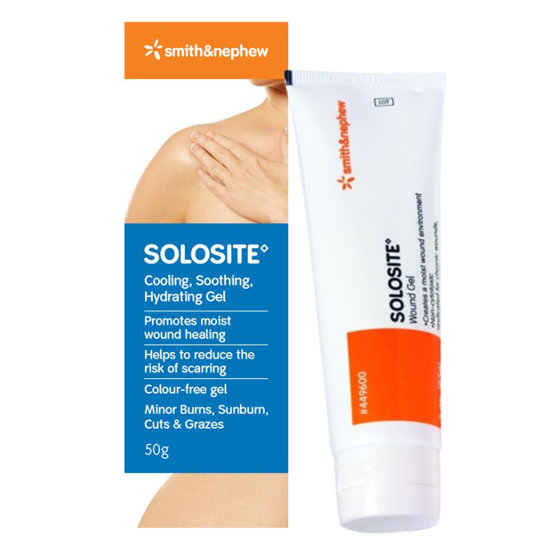 SOLOSITE Wound Tube Gel 50g – Scown's Pharmacy
