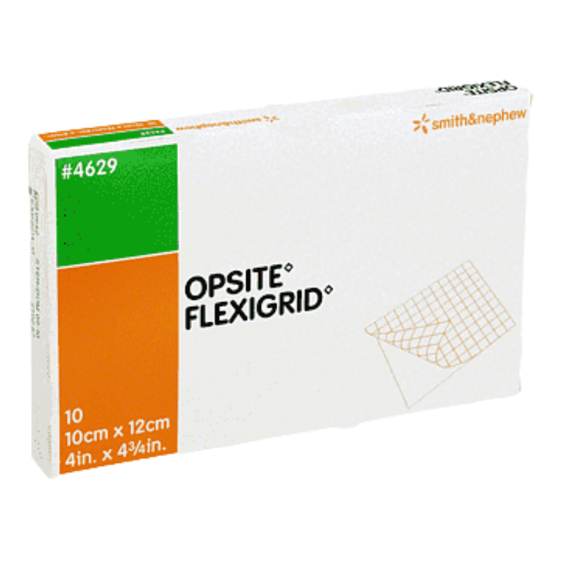 OPSITE Flexigrid Transparent Dressings 10 x 12 cm - Box of 10 – Scown's ...