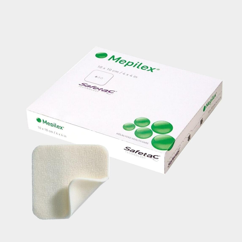 Mepilex Dress Comfortable and Highly Absorbent Wound Dressing 10 x 10c ...