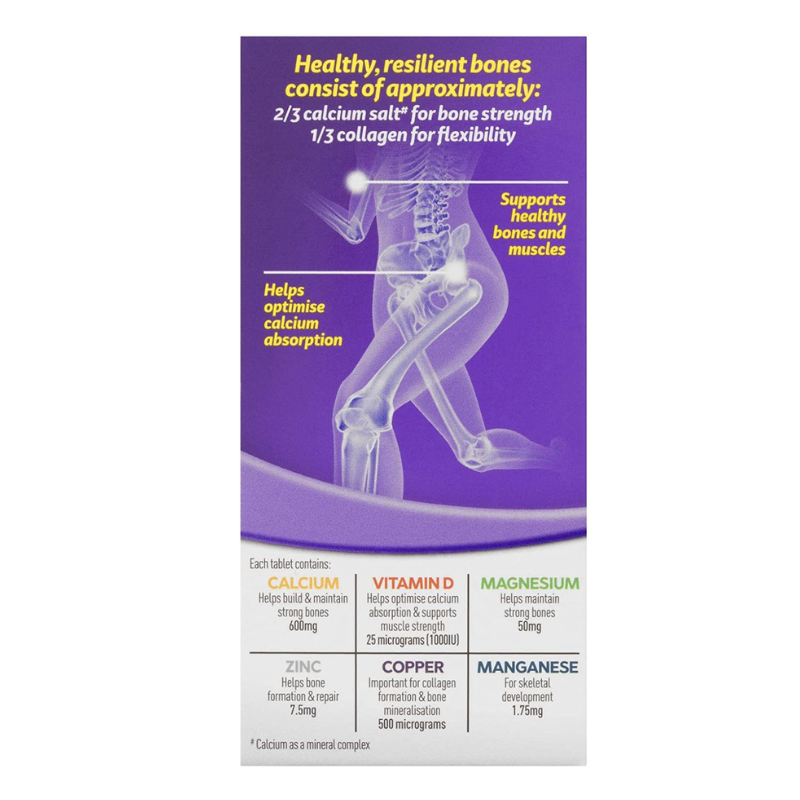 Caltrate Bone & Muscle Support Bone Strength and Flexibility - 60 Tabl ...