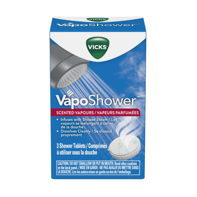 Vicks Vaposhower Tablets - Non-medicated Shower Vapors - 3 Tablets ...