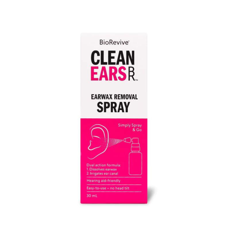 BioRevive CleanEars Ear Wax Removal Spray 30ml – Scown's Pharmacy