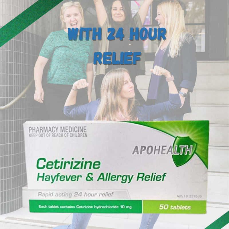 APOHEALTH Cetirizine 10mg 24 hours Antihistamine Tablets 50 – Scown's ...