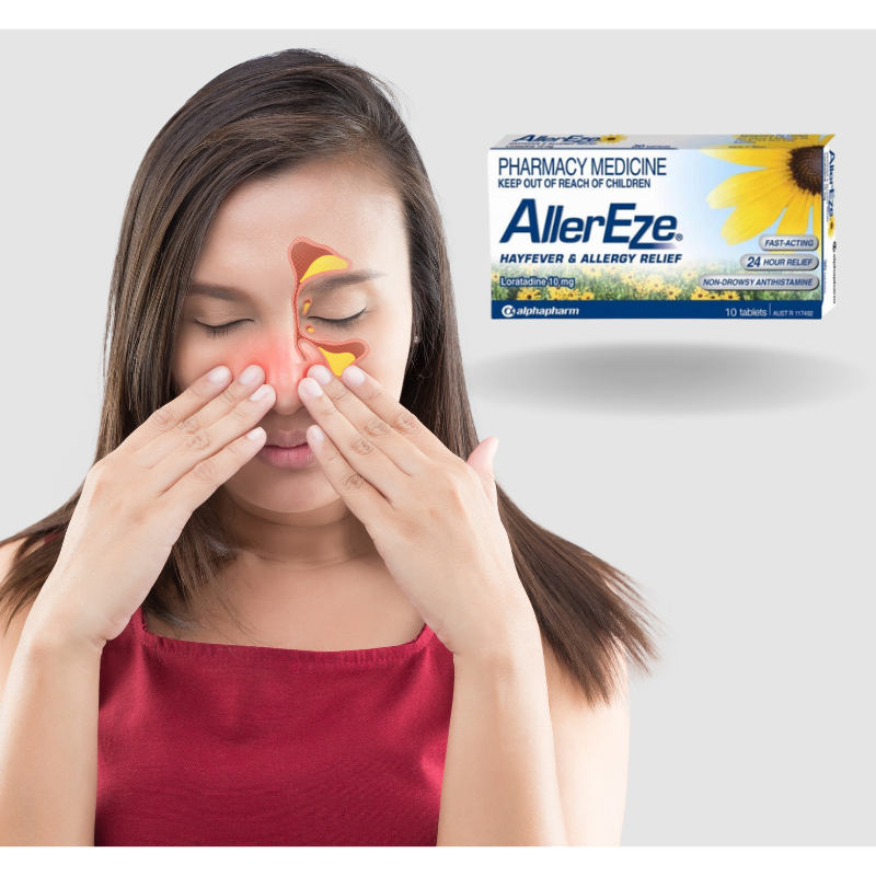 Allereze 10mg Hayfever & Allergy Relief 10 Tablets – Scown's Pharmacy